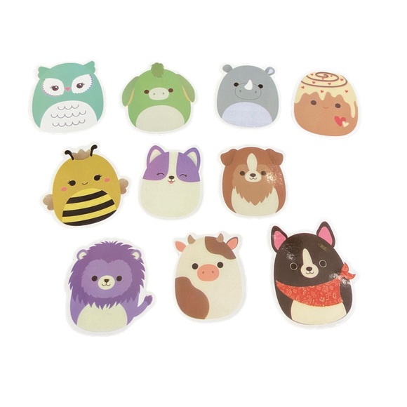 Squishmallows | Design | Squishmallows Sticker Piece Bundle | Poshmark
